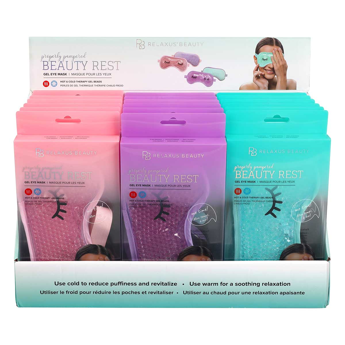 Wholesale Hot & Cold Gel Eye Mask – Relaxus Wholesale USA