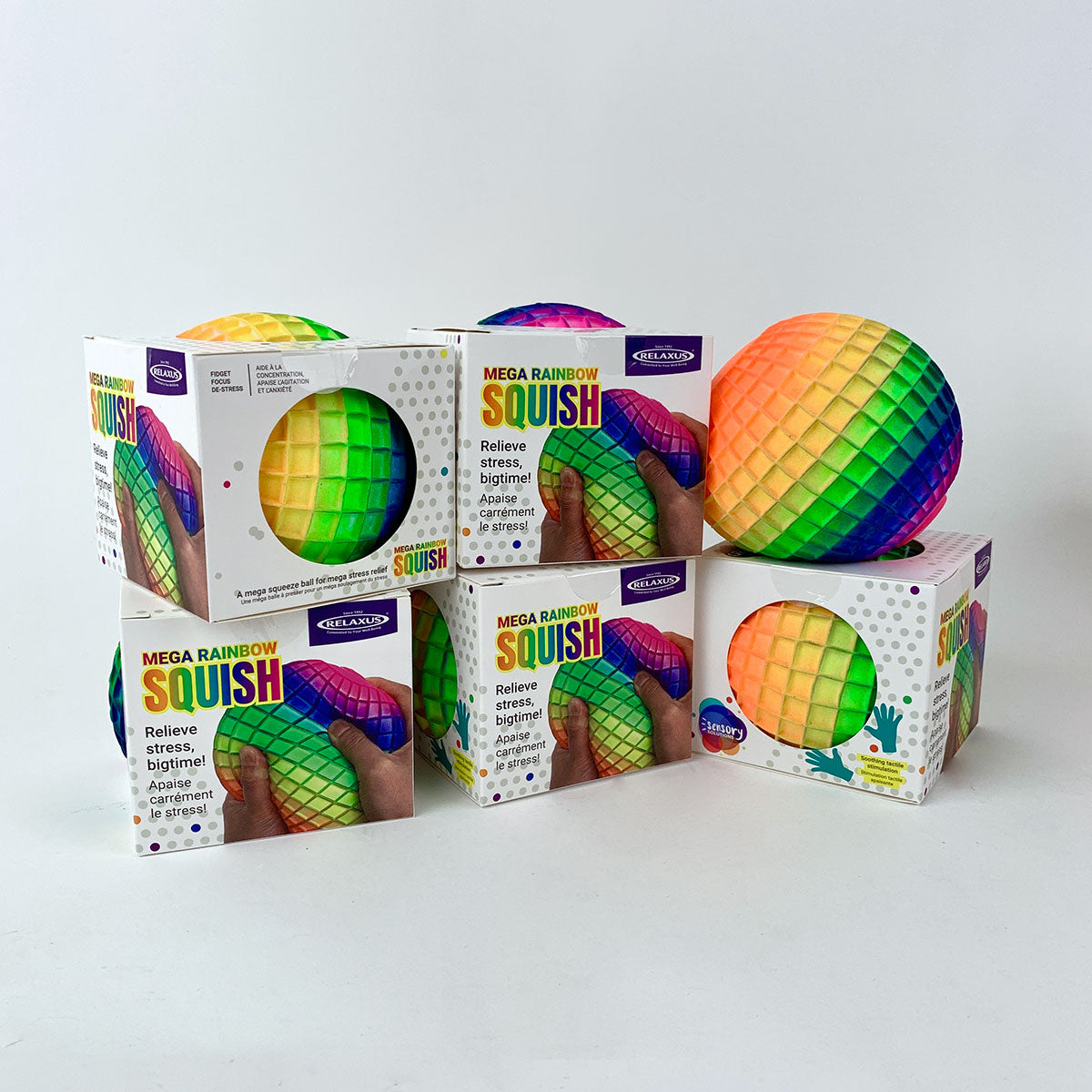 Wholesale Mega Rainbow Squish – Relaxus Wholesale USA