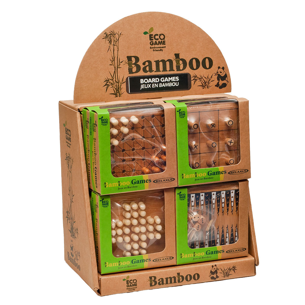 Wholesale | Eco Bamboo Board Games | Travel Games – Relaxus Wholesale USA